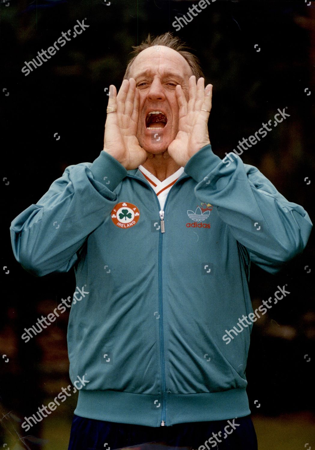 Maurice Setters Coach Republic Ireland Football Editorial Stock Photo ...