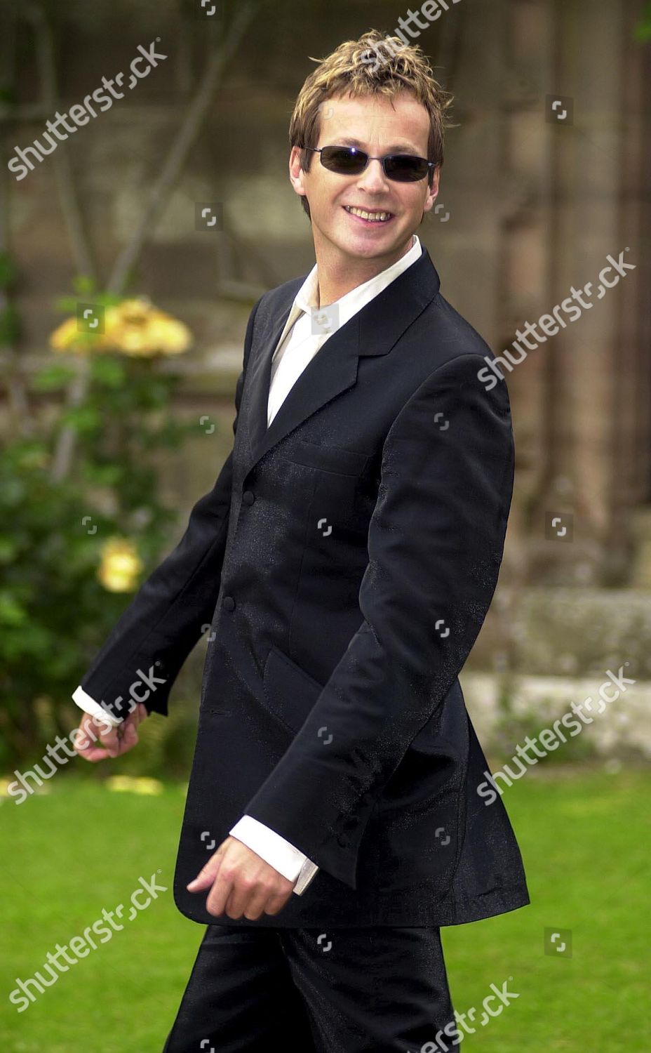 Julian Clary Arriving Wedding Davina Mccall Editorial Stock Photo ...