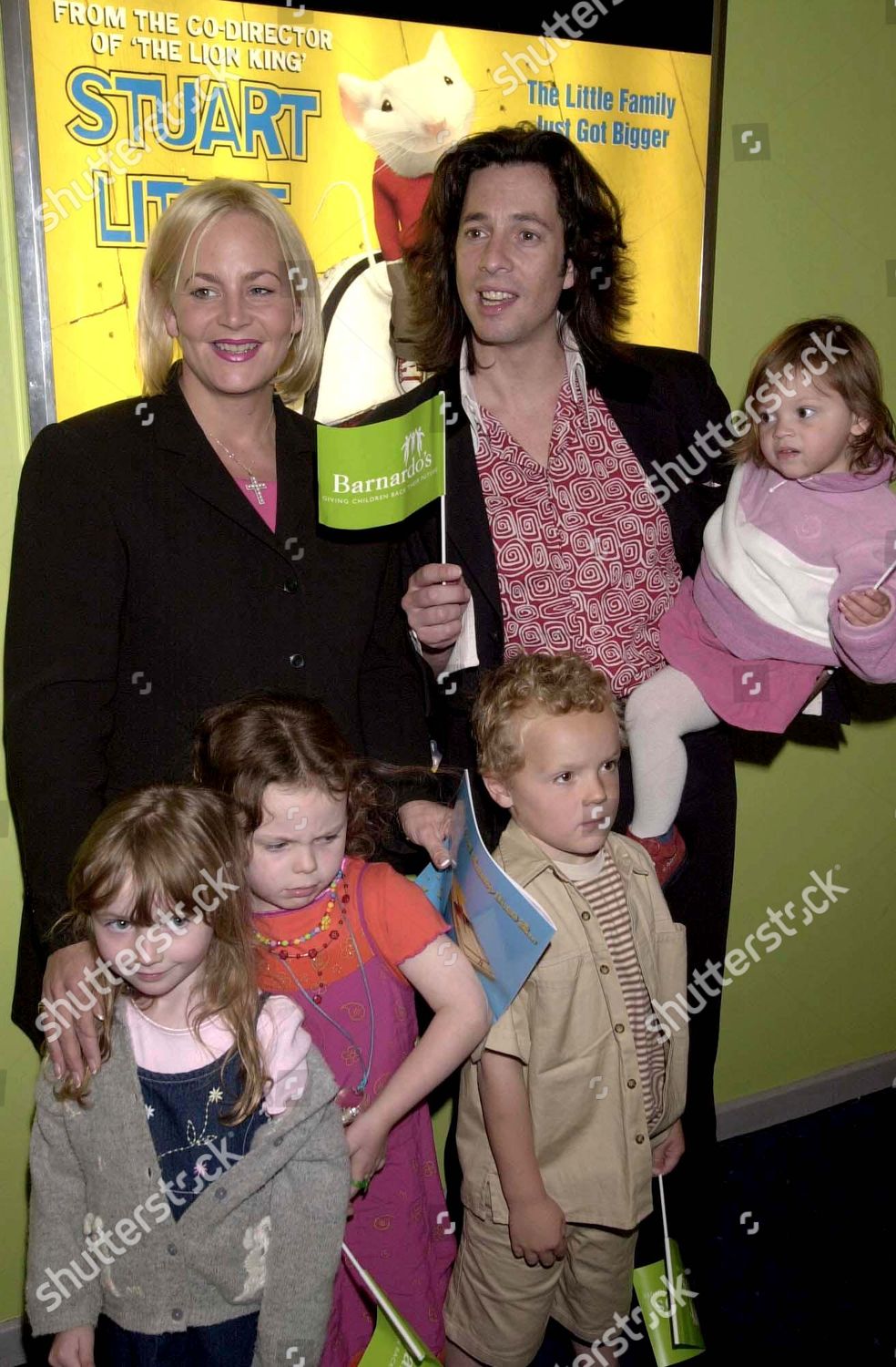 Laurence Llewelynbowen Family Premiere Stuart Little Editorial Stock ...