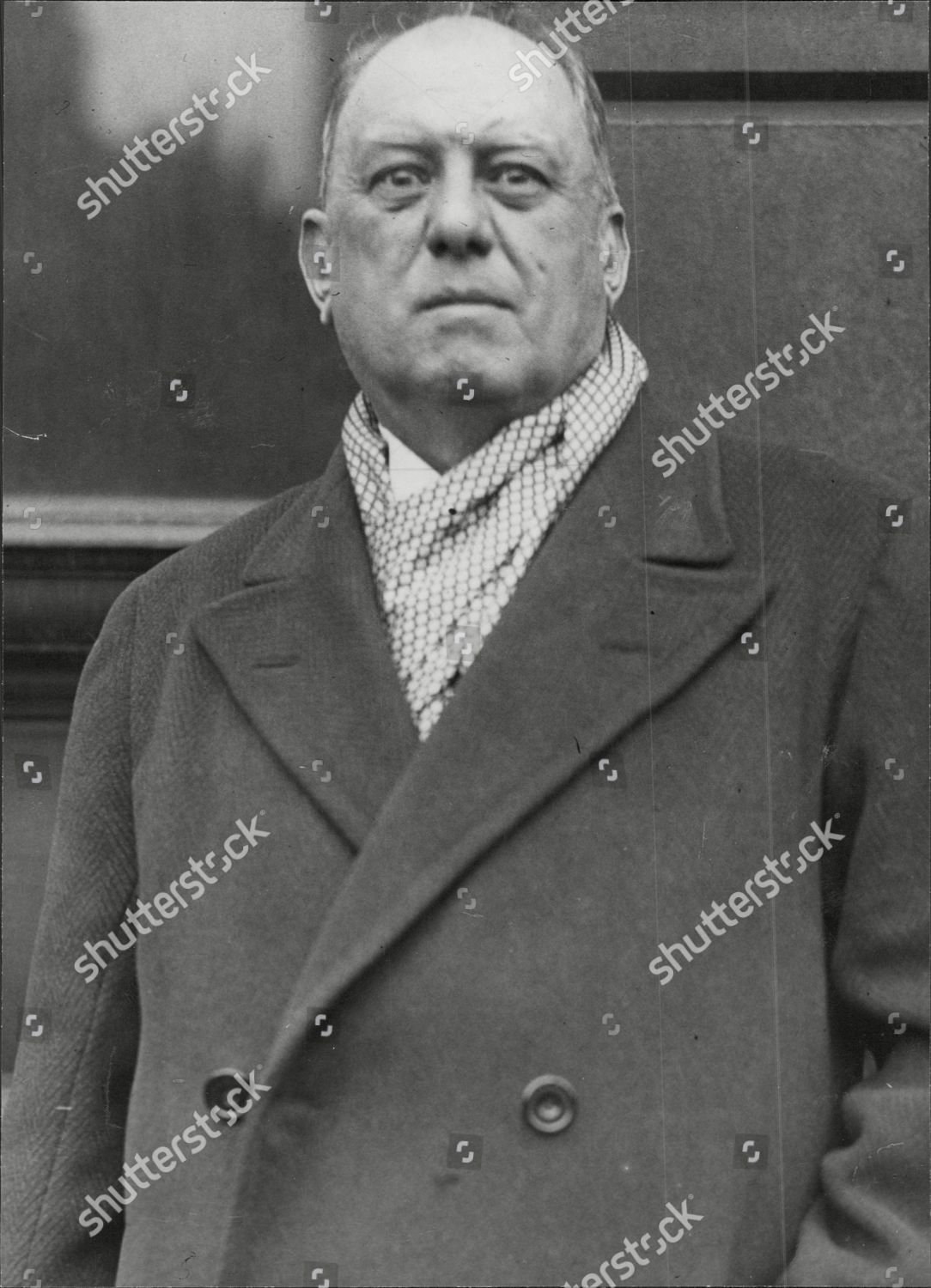 Aleister Crowley 12 October 1875 Oo Editorial Stock Photo - Stock Image ...