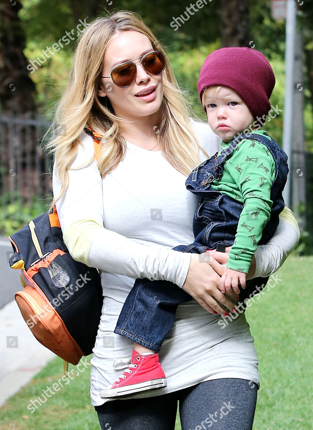 Hilary Duff Luca Cruz Comrie Editorial Stock Photo - Stock Image ...