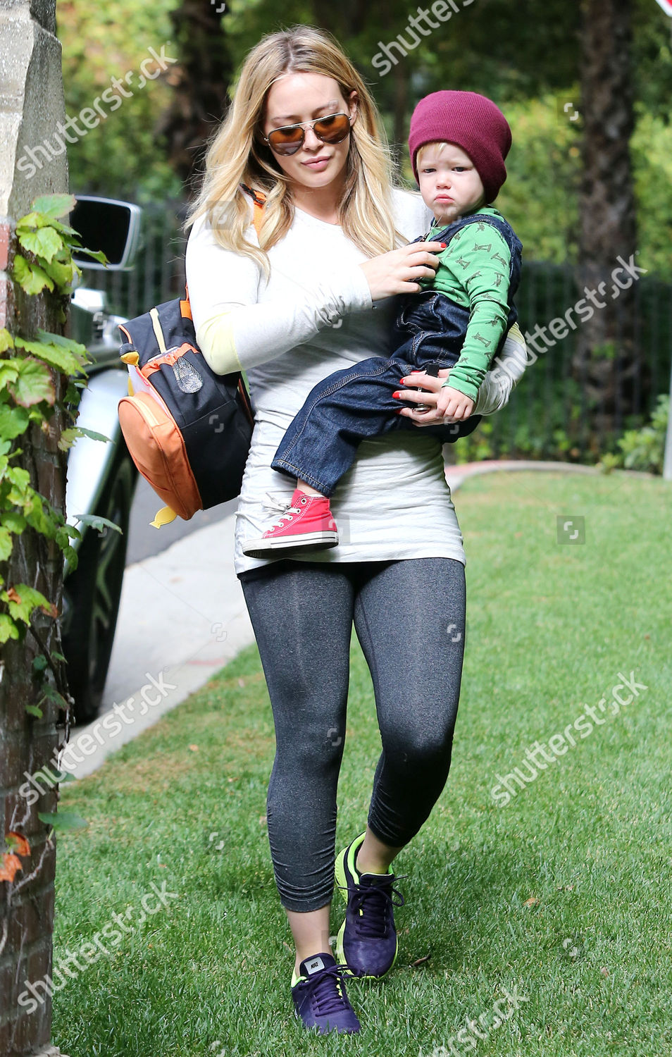 Hilary Duff Luca Cruz Comrie Editorial Stock Photo - Stock Image ...
