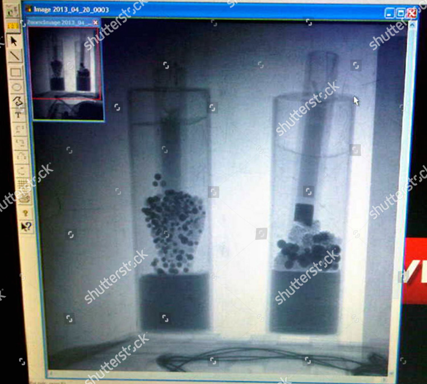 Police Xray Showing Ied Discovered House Editorial Stock Photo - Stock ...