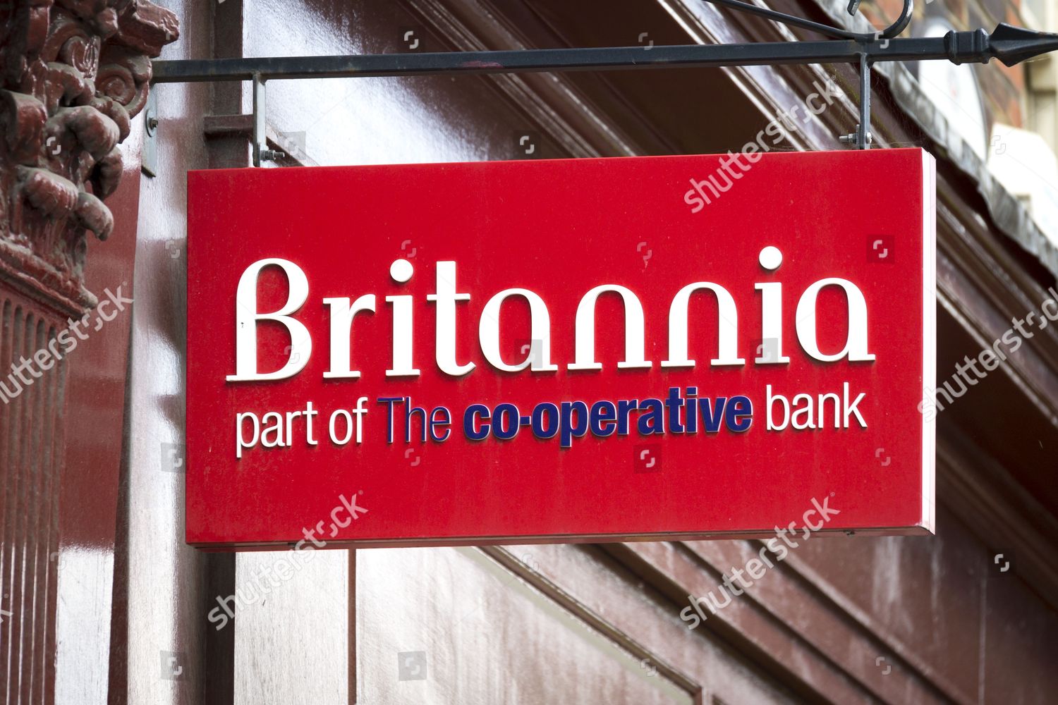 Britannia Bank Sign London Britain Editorial Stock Photo - Stock Image ...