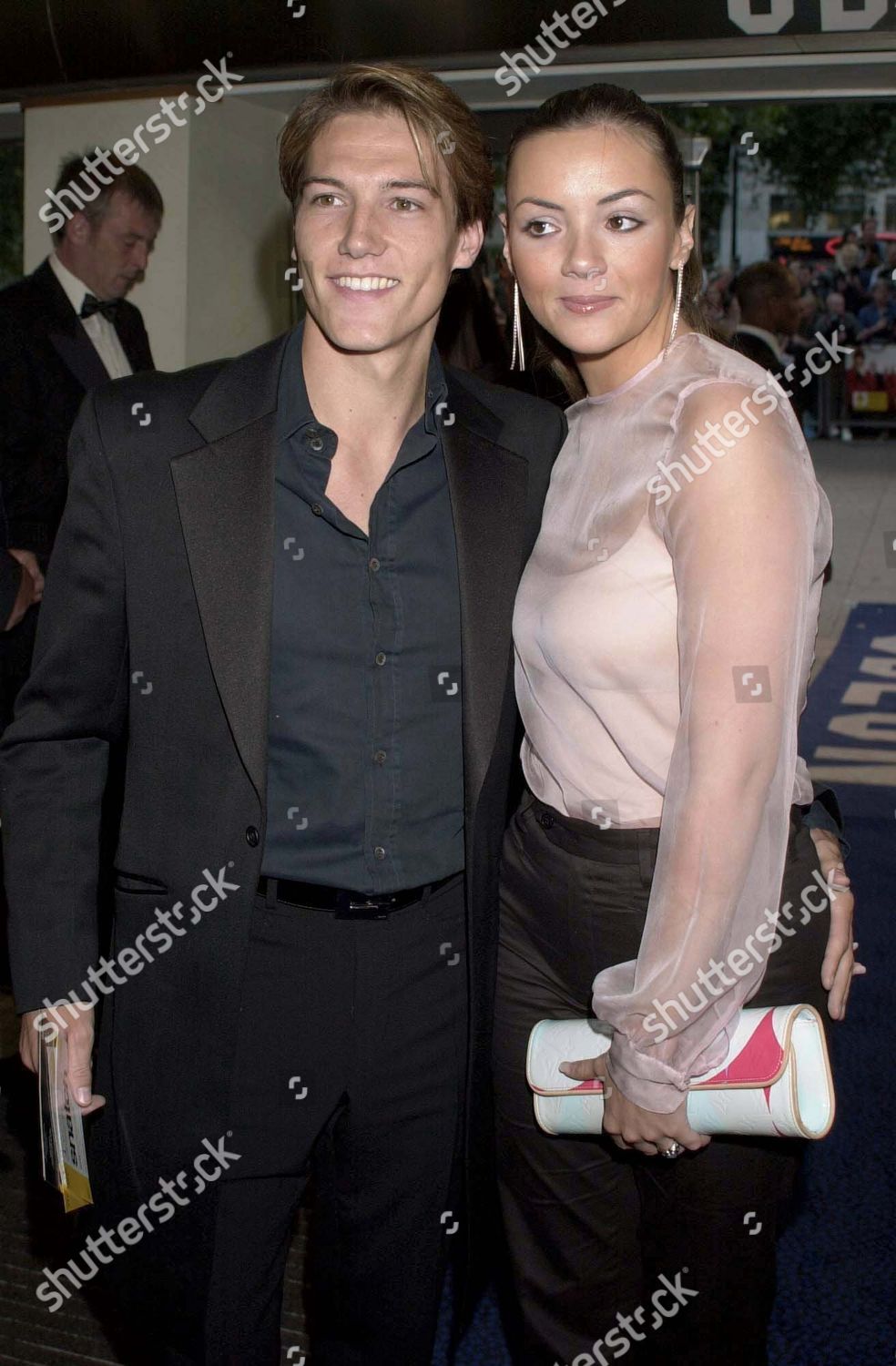 Martine Mccutcheon Boyfriend Jonathan Barnham Editorial Stock Photo ...