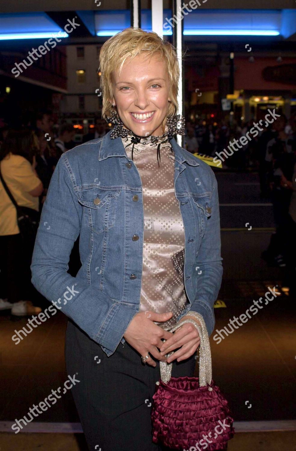 Toni Collette Premiere Shaft Soho Curzon - Foto de stock de contenido ...