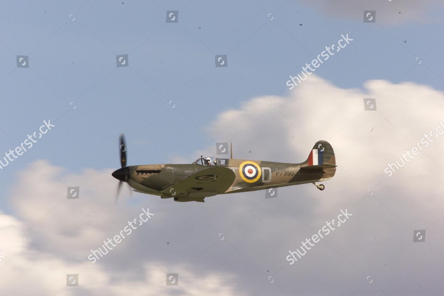 Mk2a Spitfire Battle Britain Memorial Flight Editorial Stock Photo ...