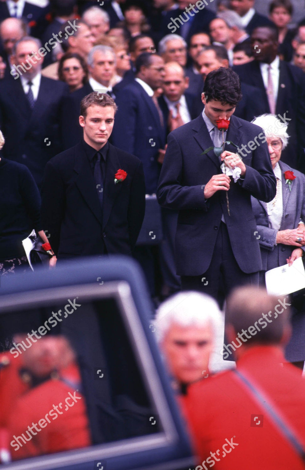 Sacha Trudeau Justin Trudeau Sons During Editorial Stock Photo - Stock ...