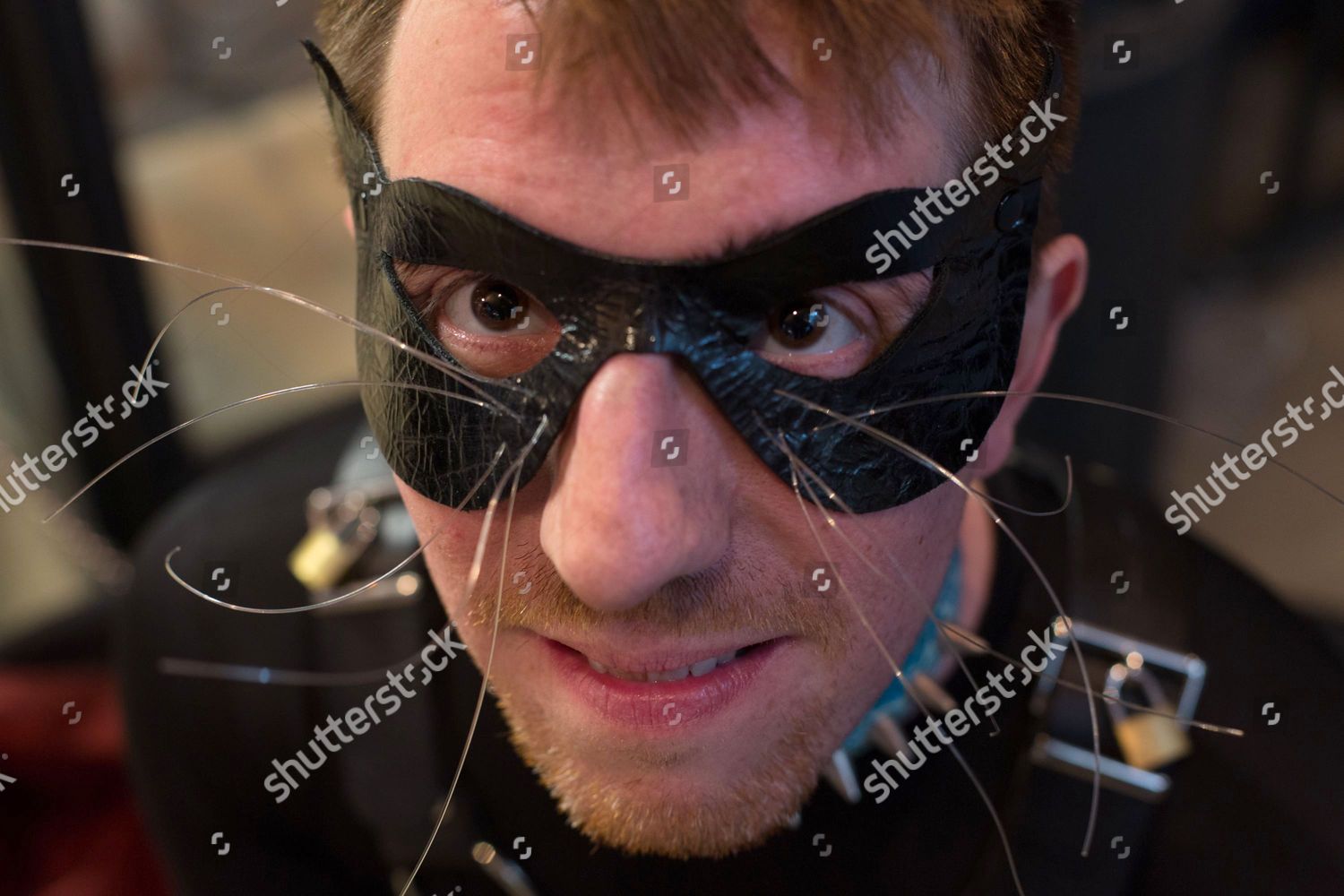 Man Cat Mask Editorial Stock Photo - Stock Image | Shutterstock