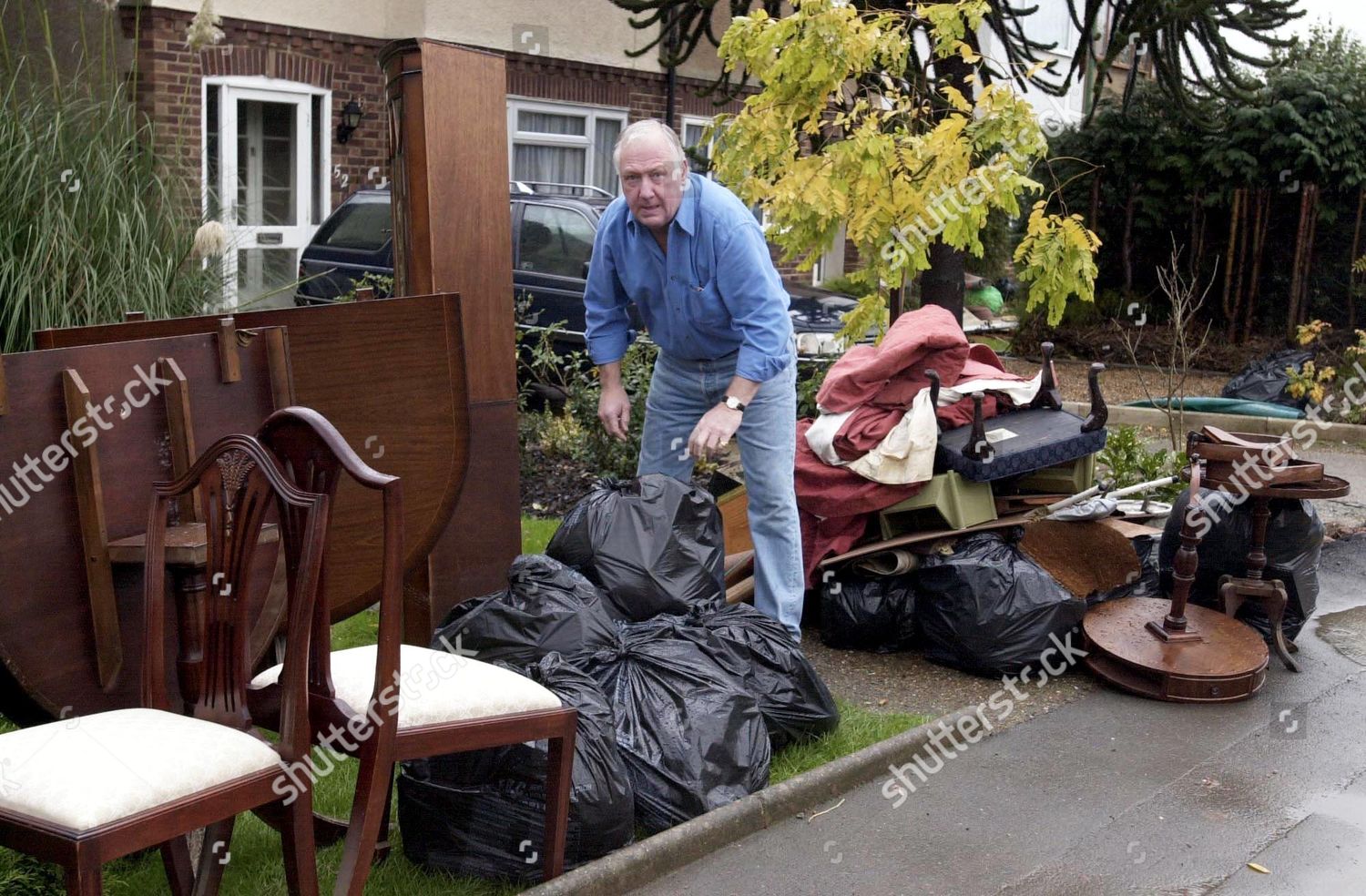 Mr Bernie Crossley Puts Out His Editorial Stock Photo - Stock Image ...