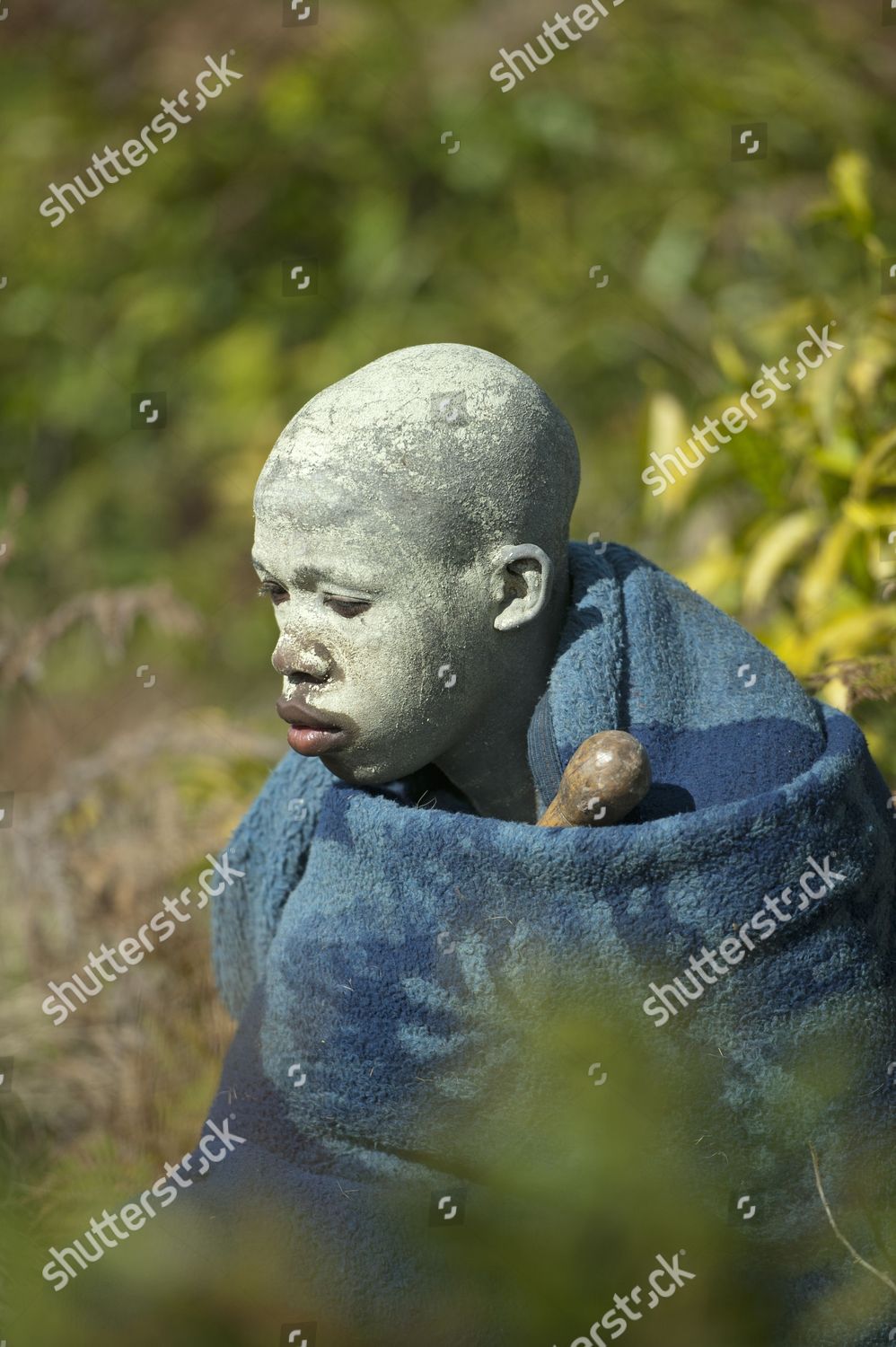 Amapondo Xhosa Boy Wrapped Rugs White Editorial Stock Photo - Stock ...