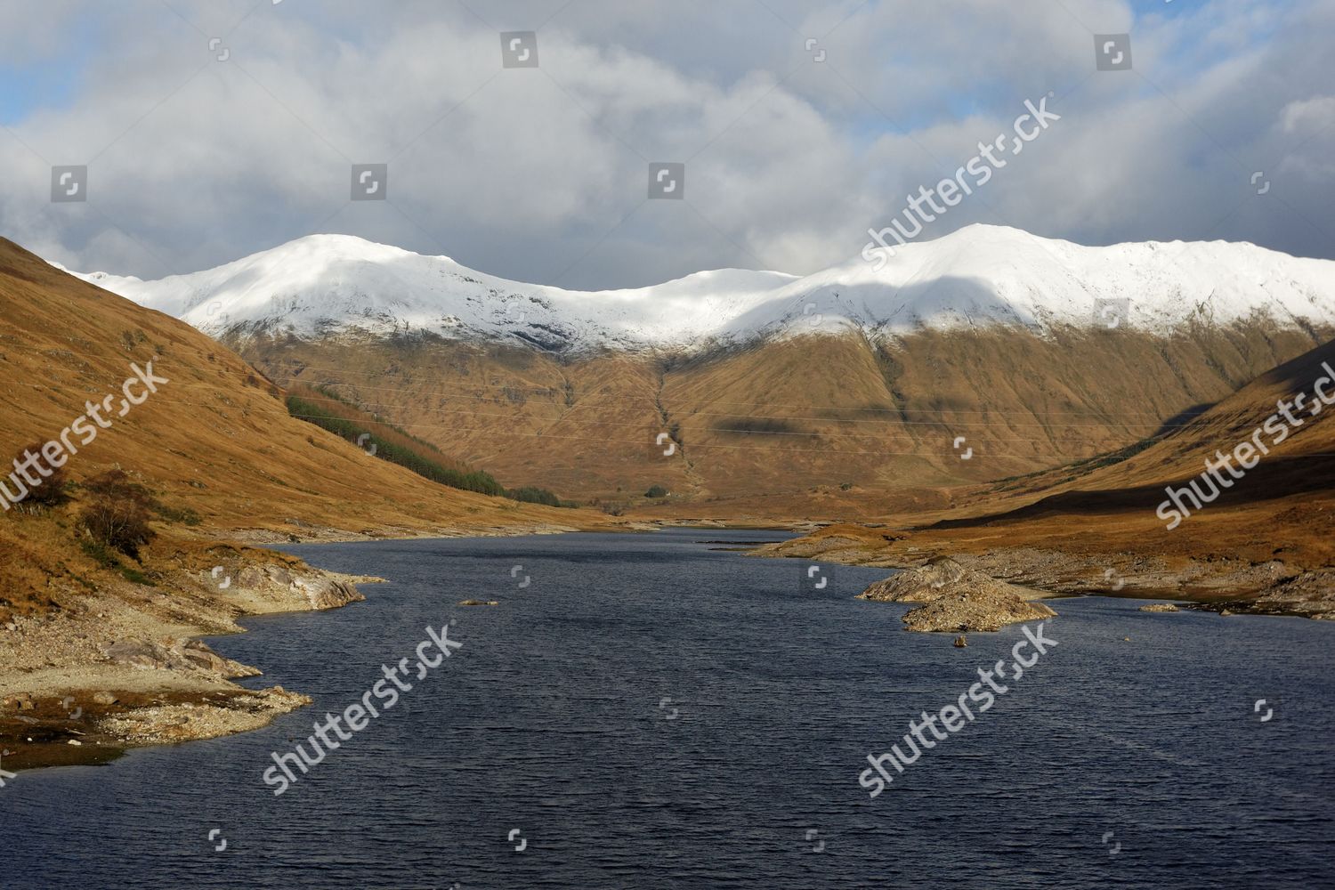 Freshwater Loch Reservoir Loch Quoich Lochaber Editorial Stock Photo ...