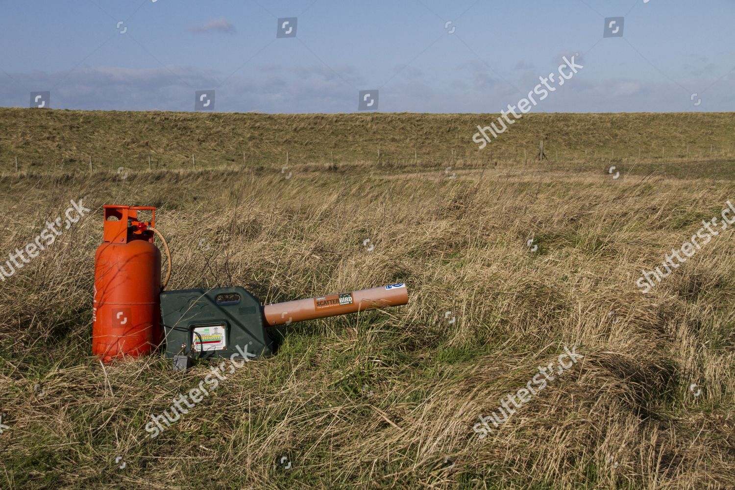 Gasgun Gas Powered Bird Scarer Edge Editorial Stock Photo - Stock Image ...