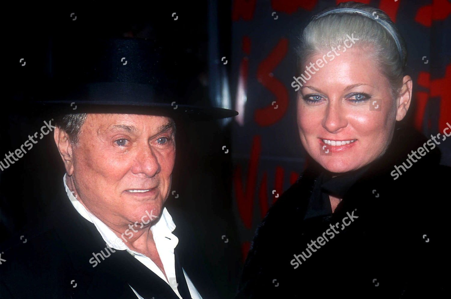 Tony Curtis Wife Film Premiere What Editorial Stock Photo - Stock Image ...
