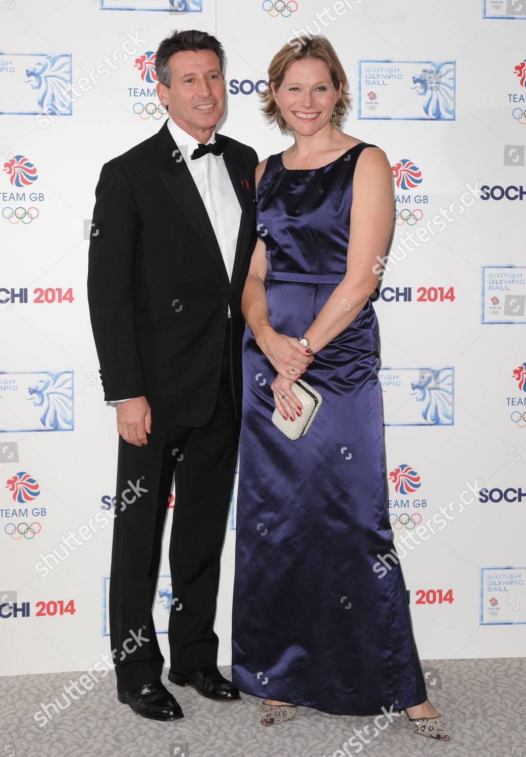 Lord Sebastian Coe Wife Carole Annett Editorial Stock Photo - Stock ...