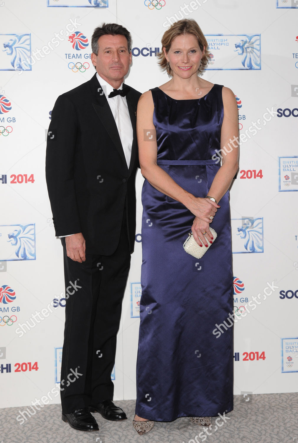Lord Sebastian Coe Wife Carole Annett Editorial Stock Photo - Stock ...