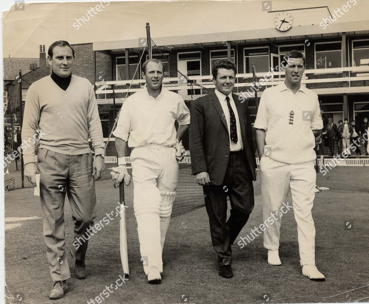 Ray Illingworth Cricketer Yorkshire Cricketers Lr Editorial Stock Photo ...