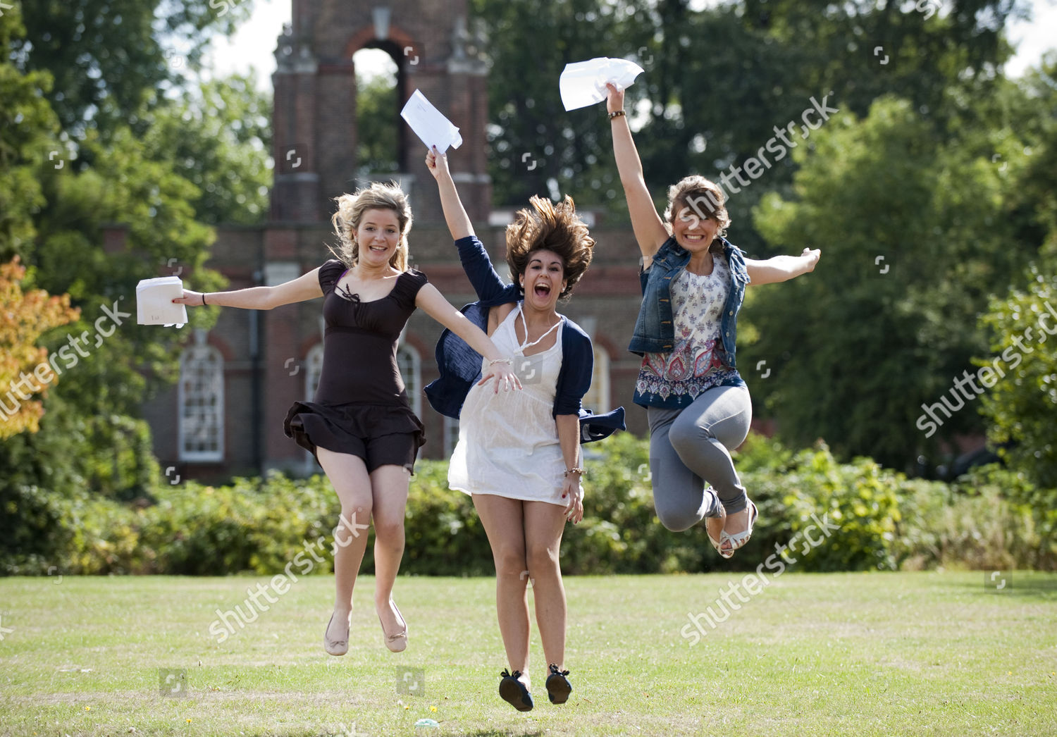 Alevel Students Receive Their Results St Editorial Stock Photo - Stock ...