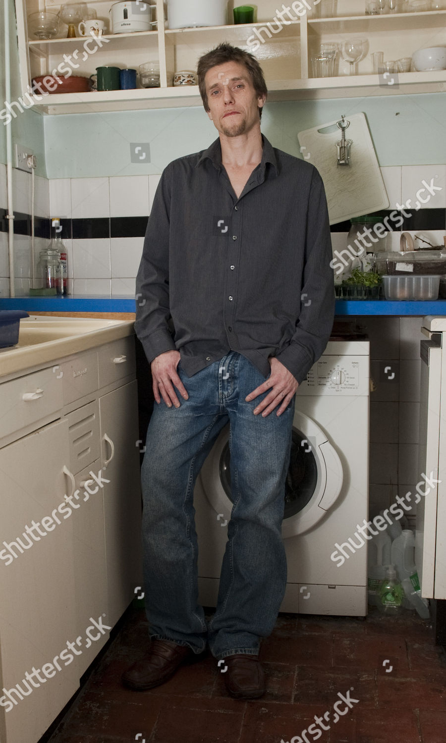 Alan Mitchell 38yearold Heroin Addict Leicester Editorial Stock Photo ...