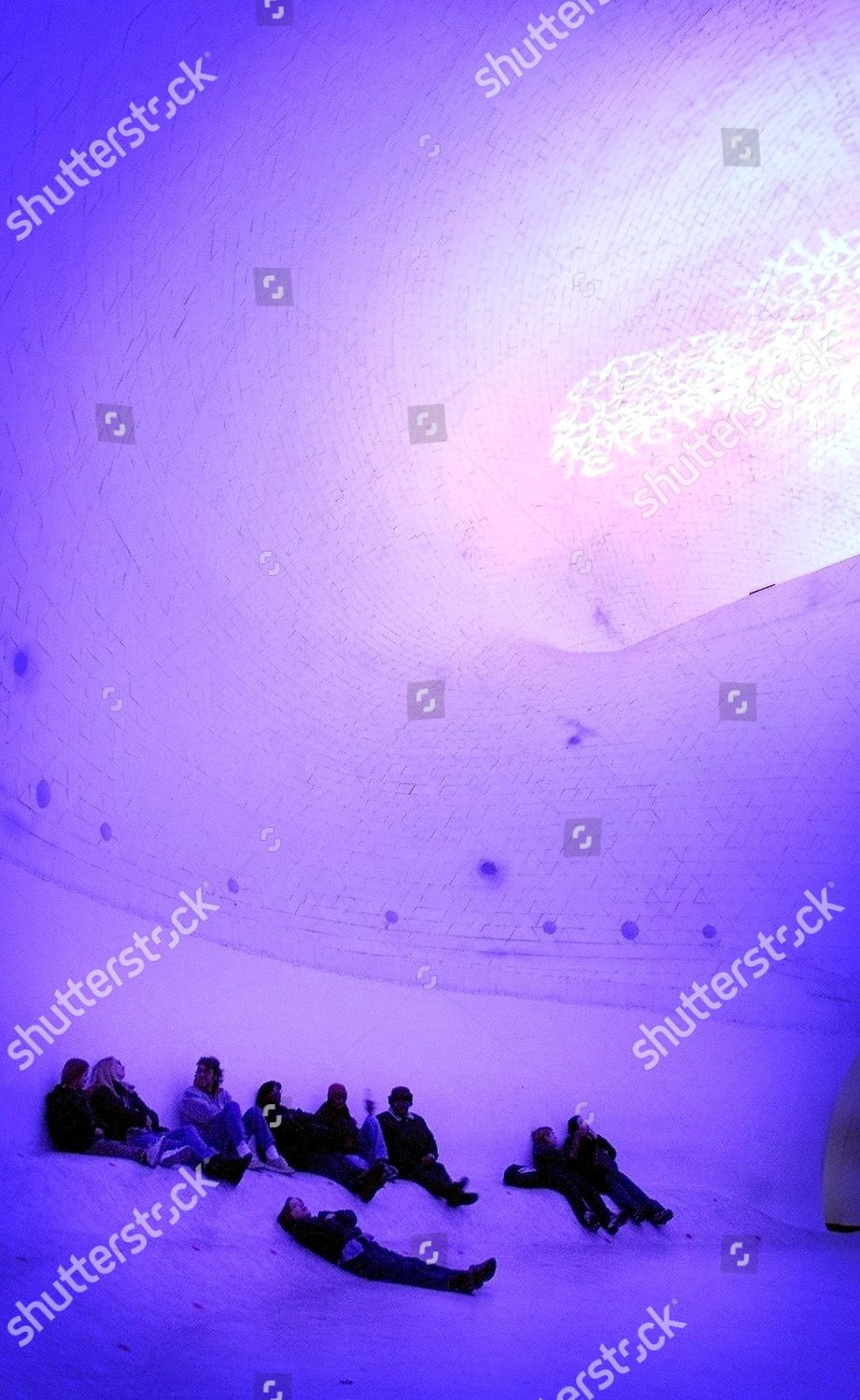 Last Days Millennium Dome Rest Zone Editorial Stock Photo - Stock Image ...