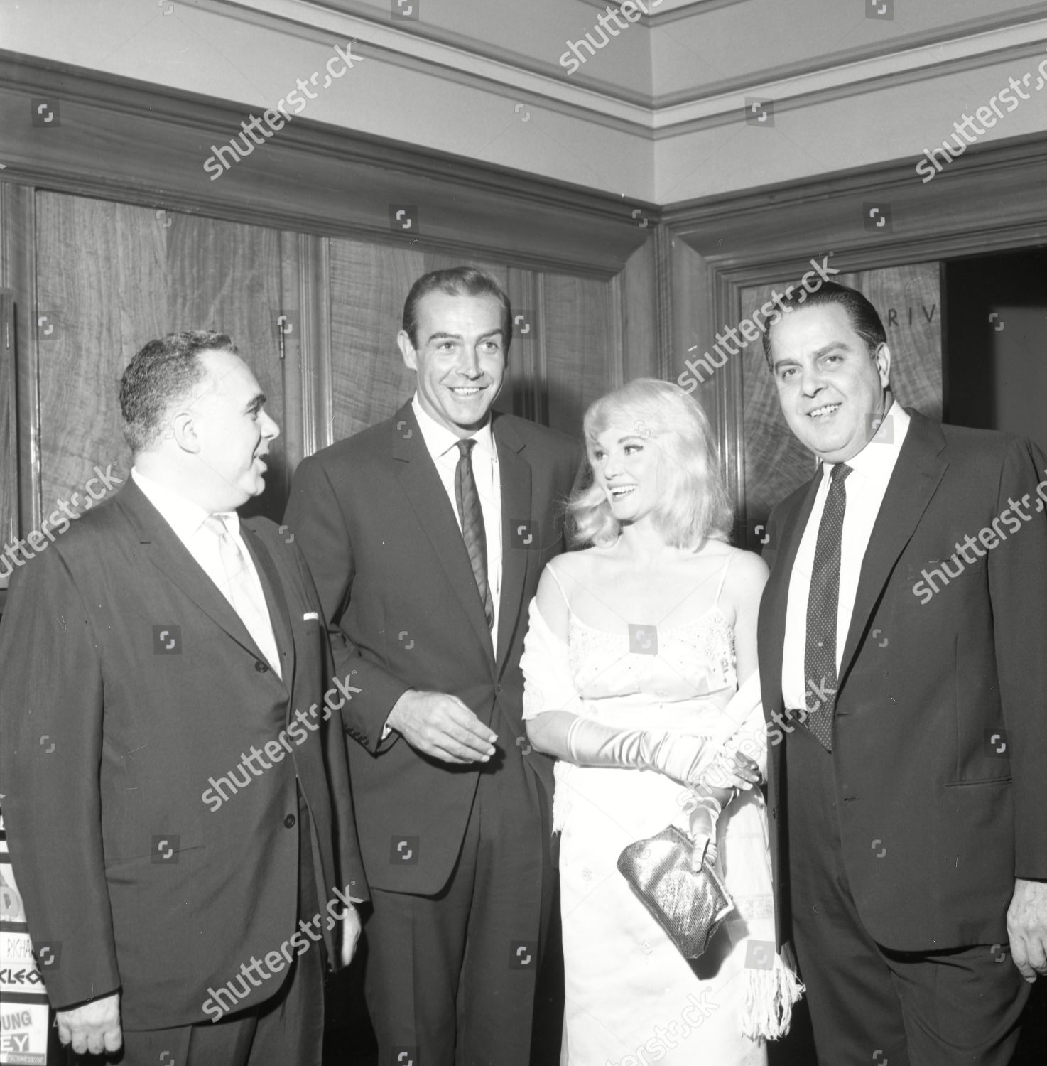 Harry Saltzman Sean Connery Diane Cilento Editorial Stock Photo - Stock ...