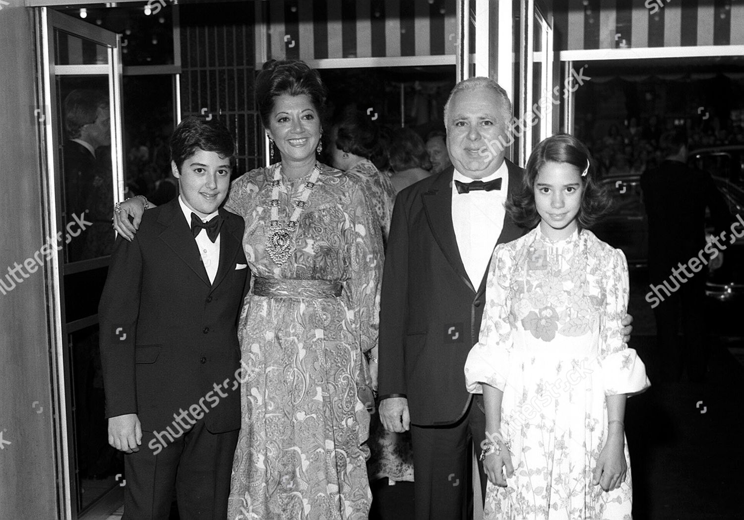 Harry Saltzman Wife Children Steven Hilary Editorial Stock Photo ...