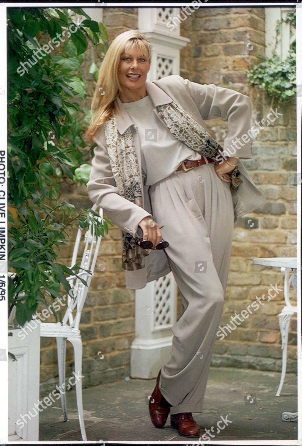 Jilly Johnson Glamour Model Jilly Johnson Editorial Stock Photo - Stock ...