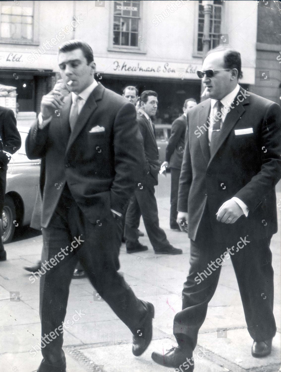 Reggie Kray Smoking L Danny Shay Editorial Stock Photo - Stock Image ...