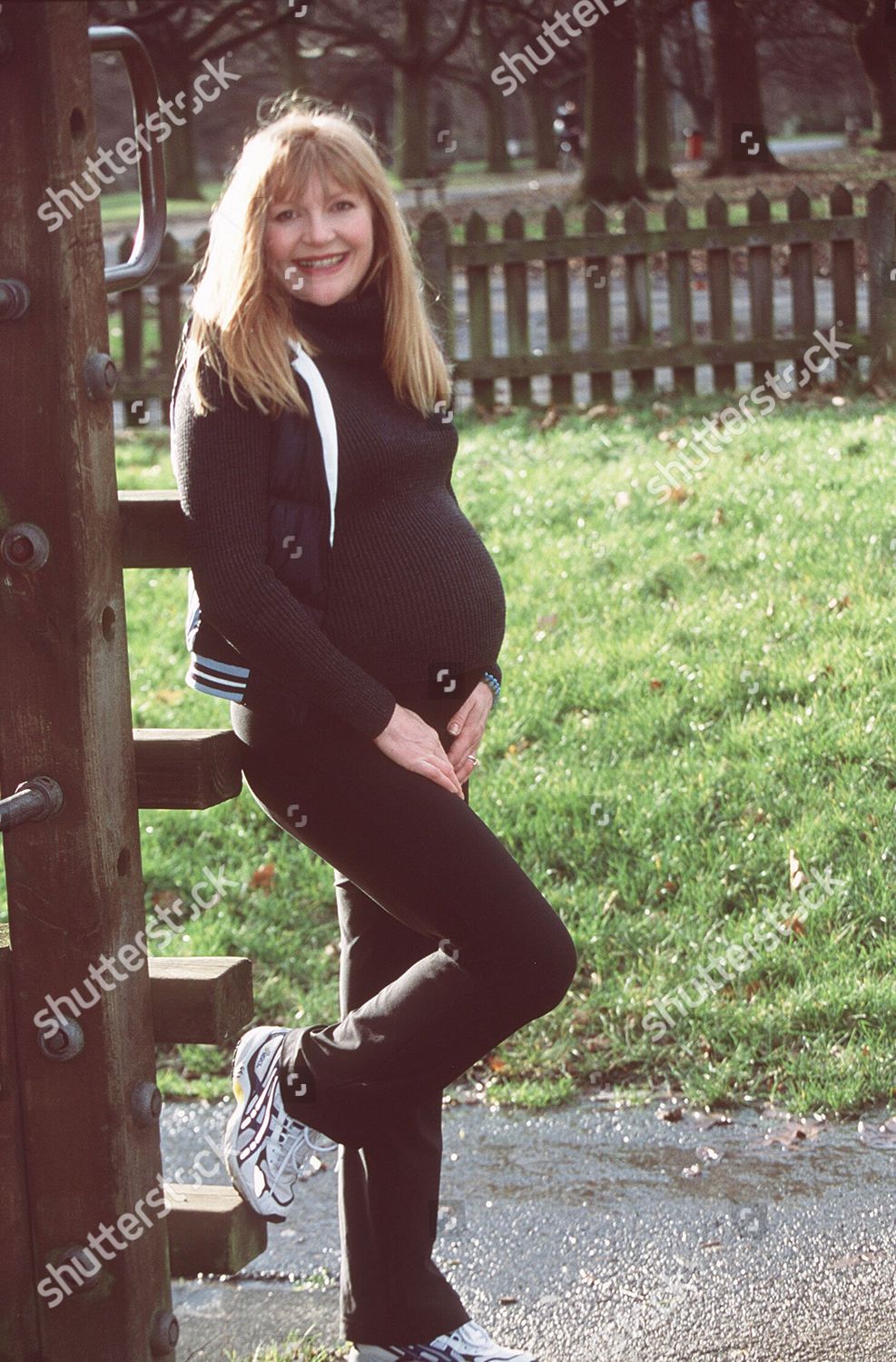 Cathy Shipton Expecting First Baby Acton Editorial Stock Photo - Stock ...