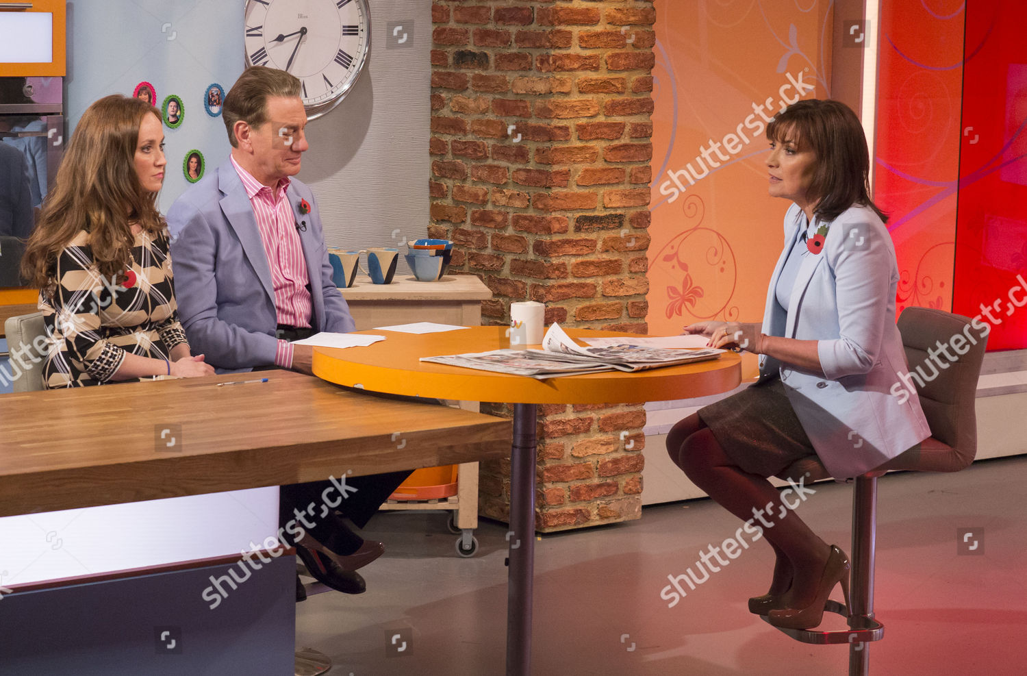 Martel Maxwell Michael Portillo Lorraine Kelly Editorial Stock Photo ...