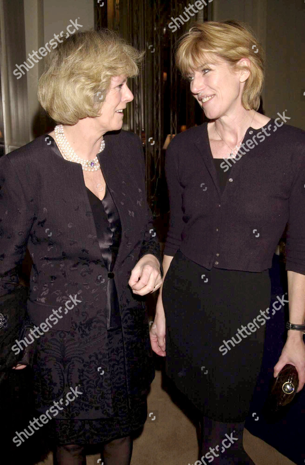 Camilla Parker Bowles Selina Scott Editorial Stock Photo - Stock Image ...