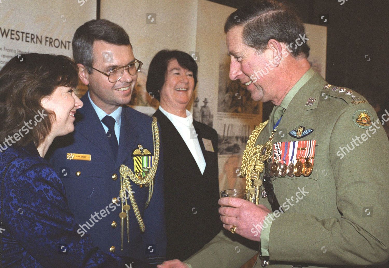Prince Charles Uniform Colonelinchief Royal Australian Editorial Stock ...