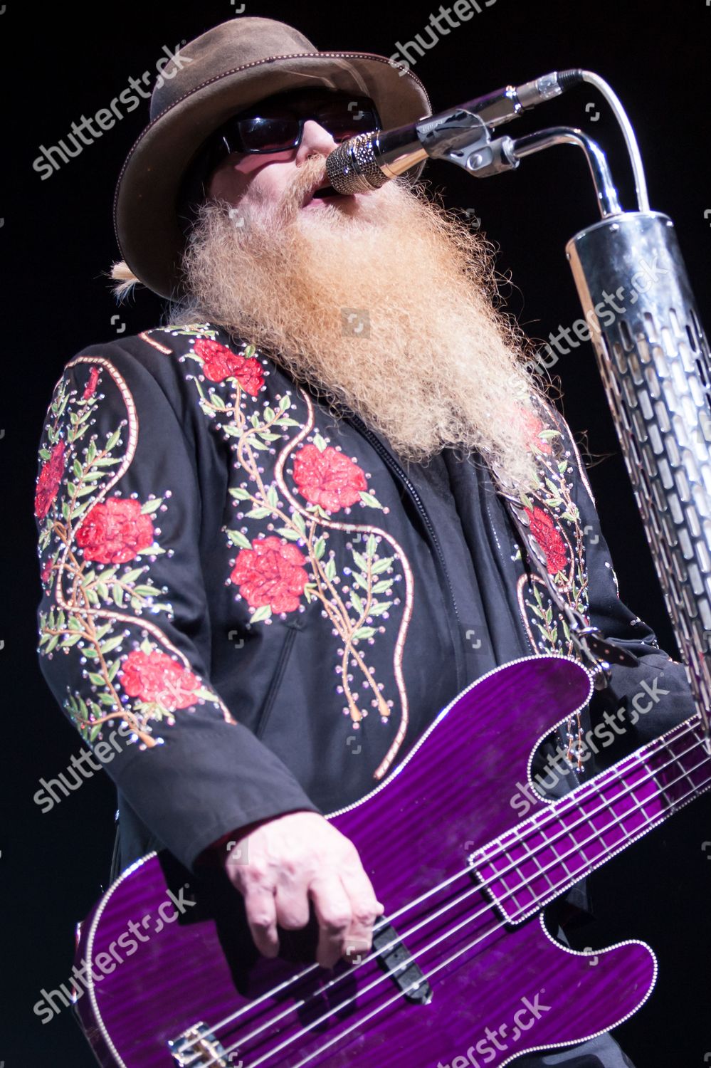 Dusty Hill Zz Top Editorial Stock Photo - Stock Image | Shutterstock