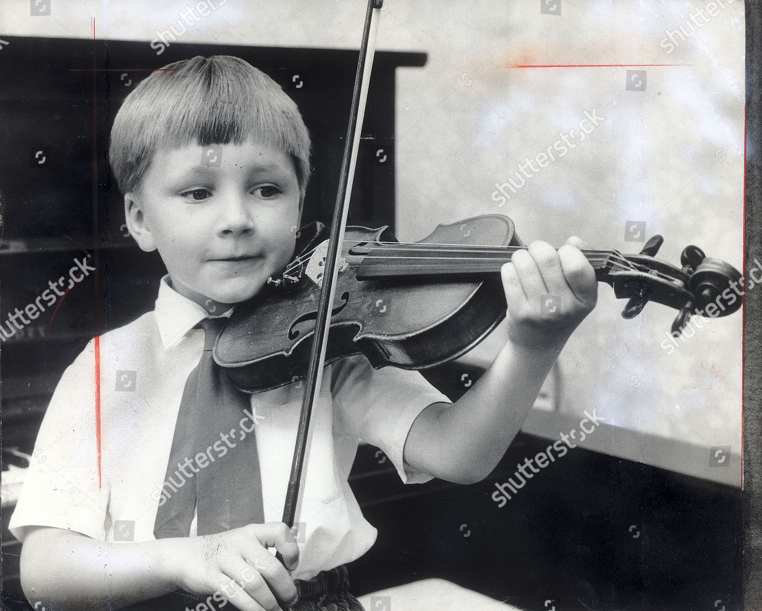 Nigel Kennedy 7yearold Violinist Lyndhurst Road Editorial Stock Photo ...