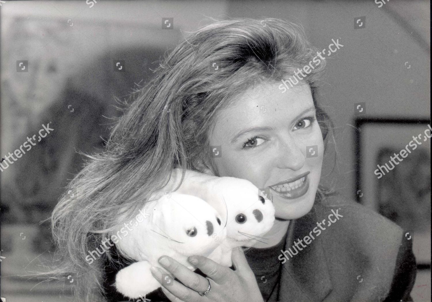Blue Peter Presenter Caron Keating Died Redaktionelles Stockfoto ...