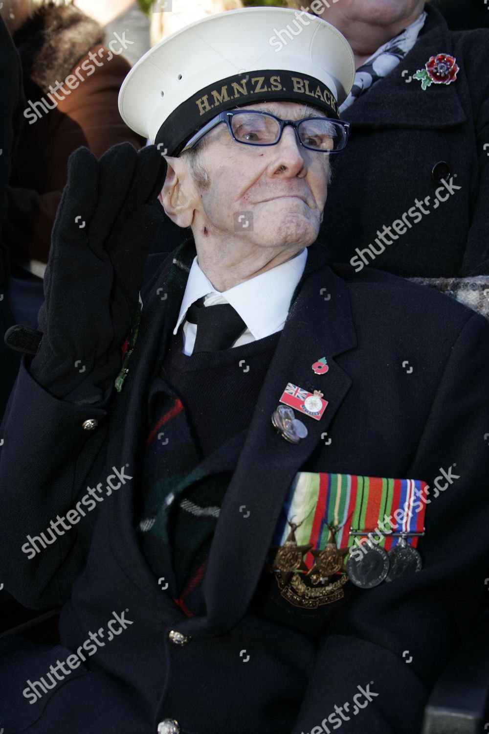 Merchant Navy Veteran James Watson 88 Editorial Stock Photo - Stock ...