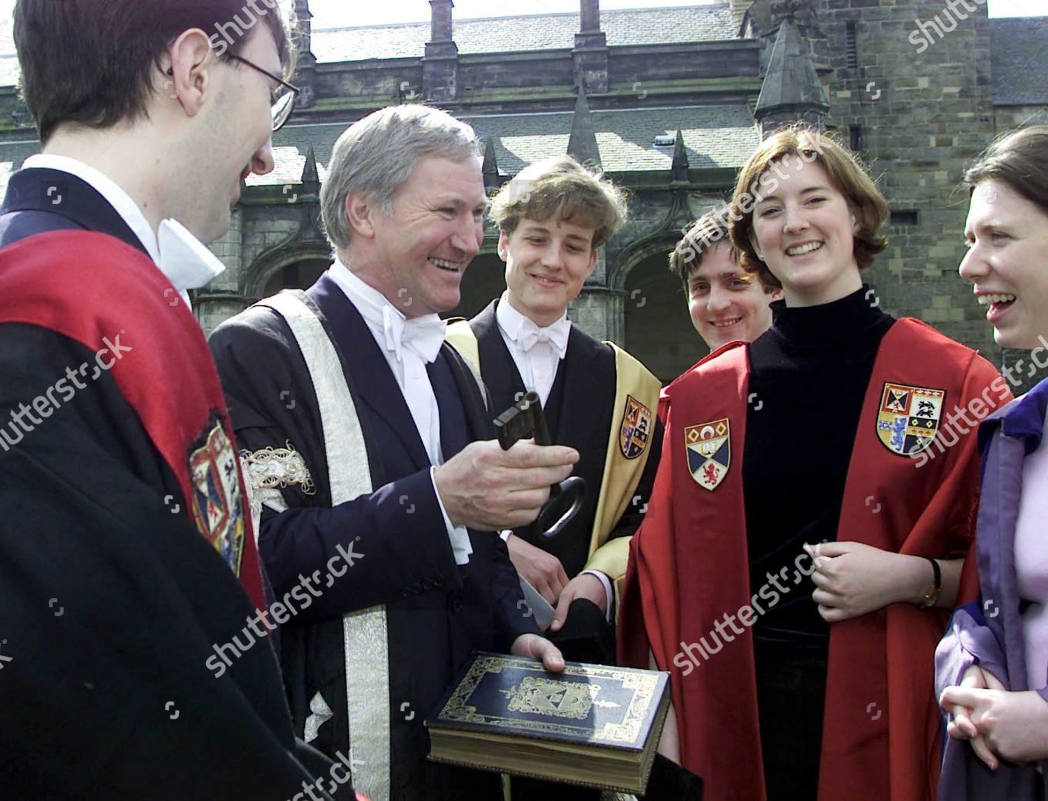 Dr Brian Lang Students Holding Symbolic Editorial Stock Photo - Stock Image | Shutterstock