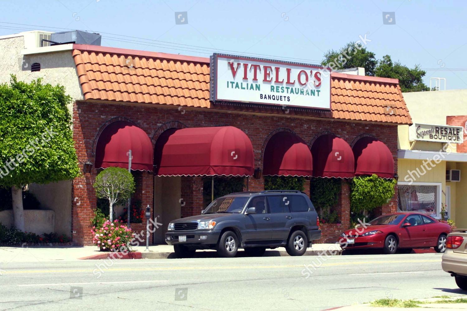 Vitellos Restaurant Where Murder Happened Editorial Stock Photo - Stock ...