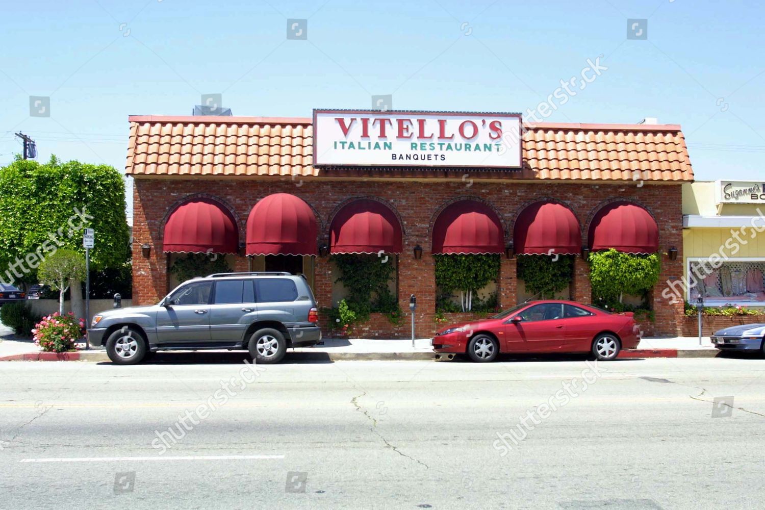 Vitellos Restaurant Where Murder Happened Editorial Stock Photo - Stock ...