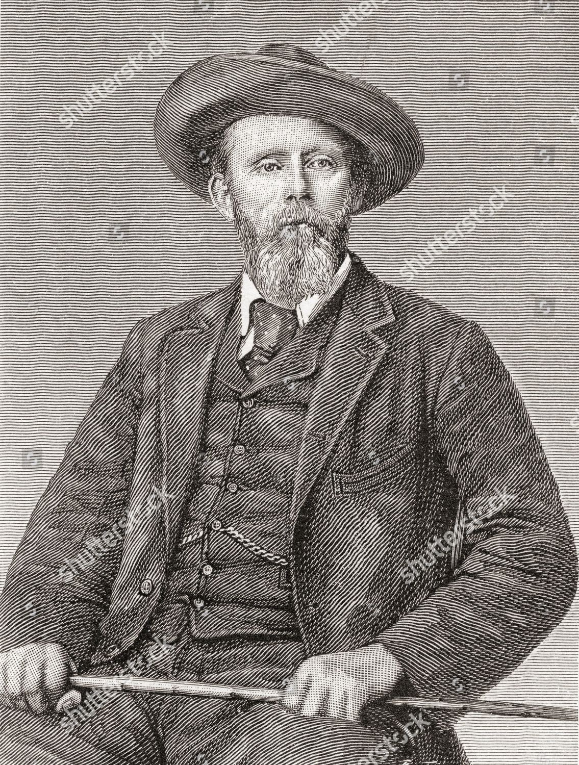 Frederick Courteney Selous 1851 1917 British Editorial Stock Photo ...