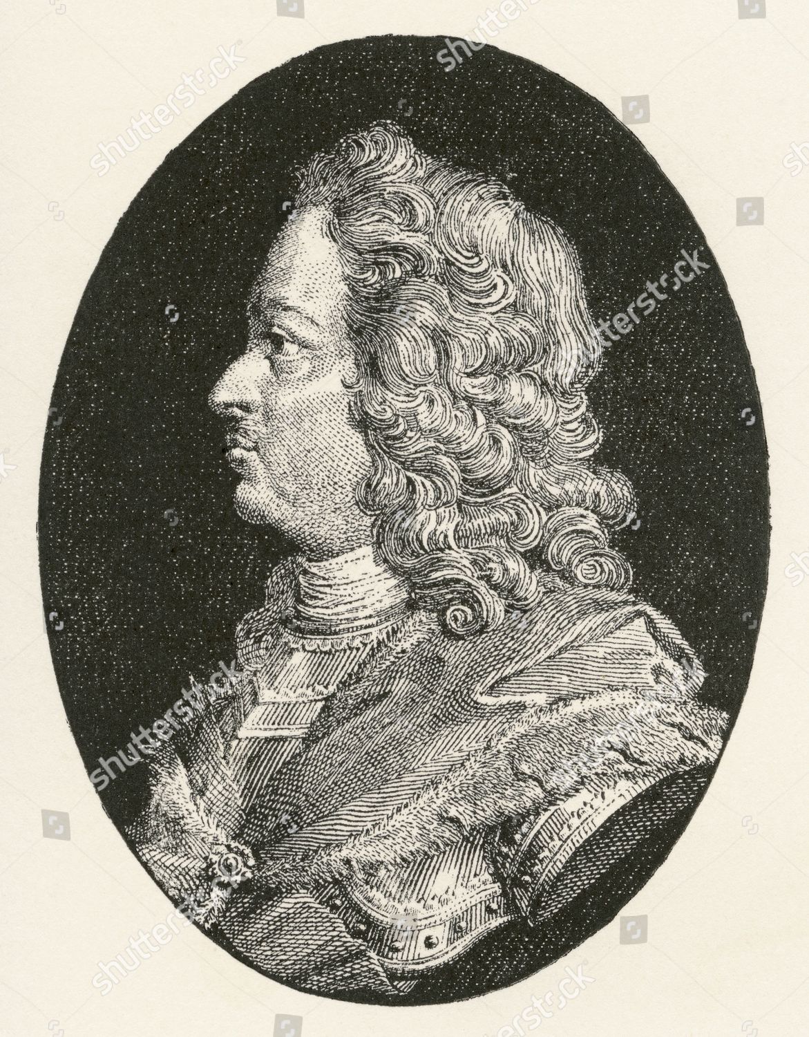 Peter Great Peter Pyotr Alexeyevich Romanov Editorial Stock Photo ...