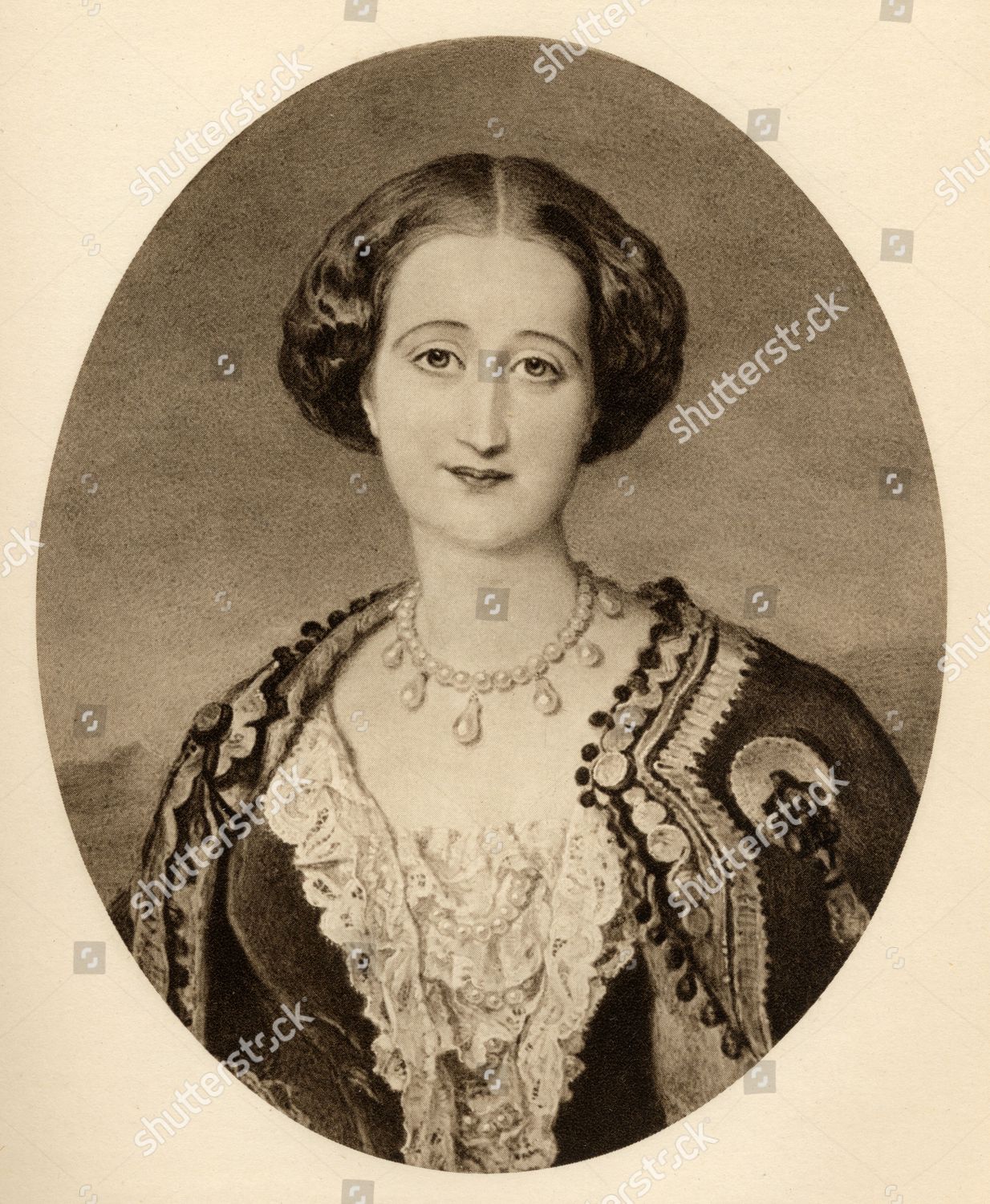 Maria Eugenia Ignacia Augustina Palafox De Editorial Stock Photo ...