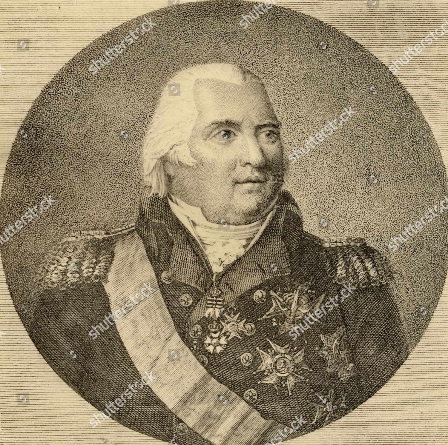 Louis Xviii Louis Stanislas Xavier 1755 Editorial Stock Photo - Stock ...