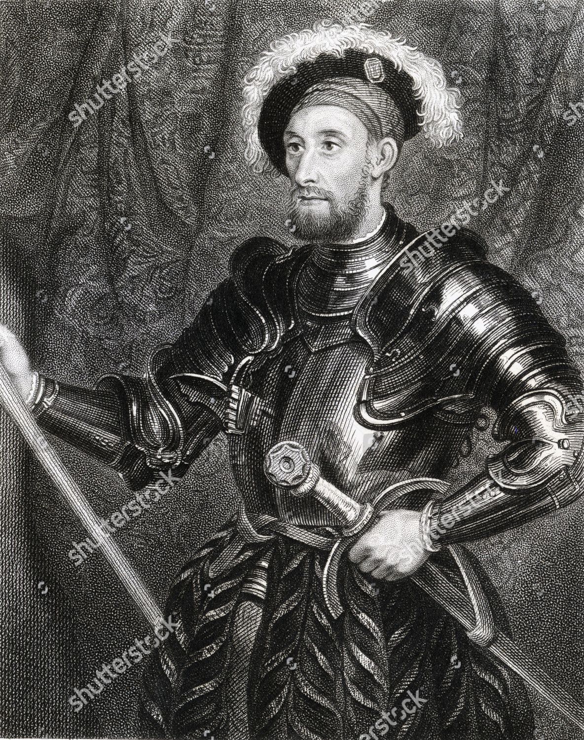 Nicholas Carew 14961539 English Tudor Courtier Editorial Stock Photo ...