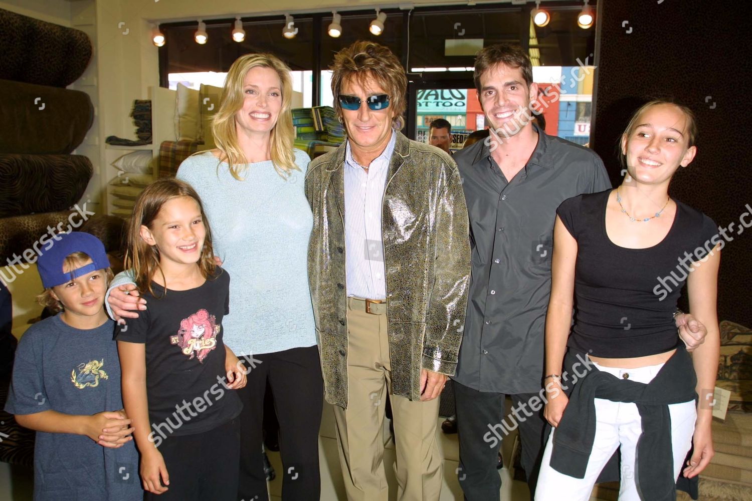 Kelly Emberg Her Ex Rod Stewart Editorial Stock Photo - Stock Image ...