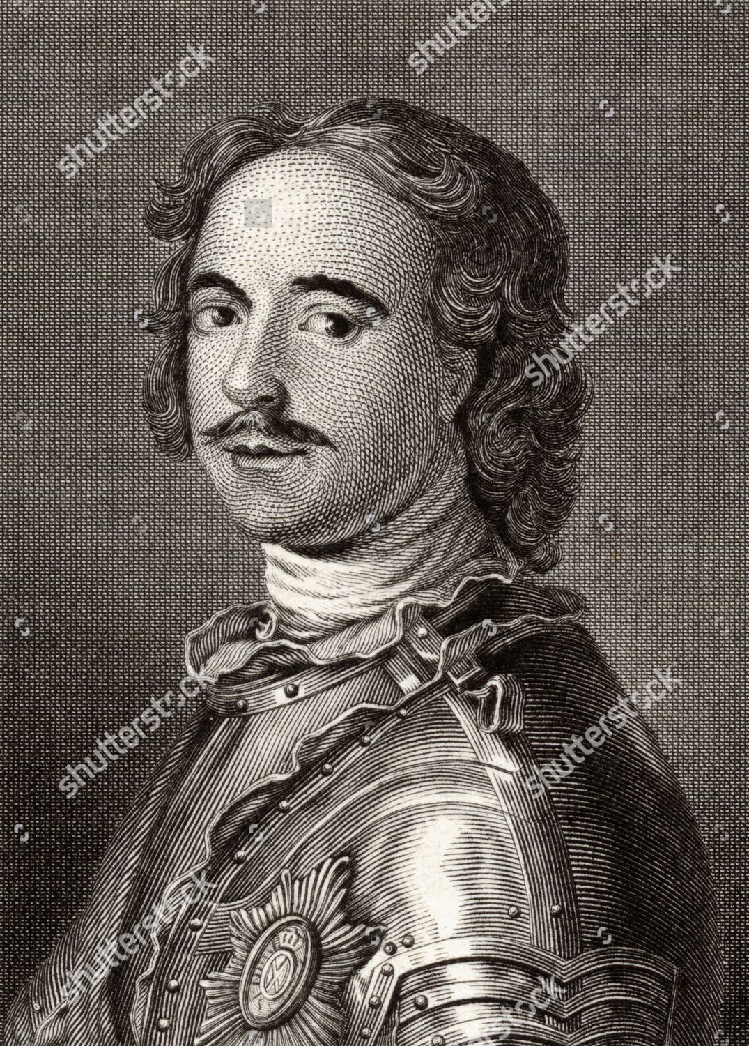 Peter Great Peter 16721725 Tsar Russia Editorial Stock Photo - Stock ...