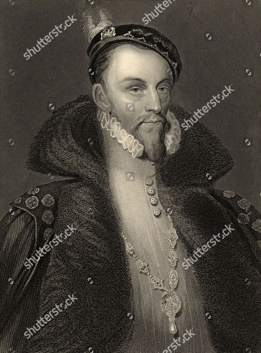Thomas Radcliffe Spelled Radclyffe 3rd Earl Editorial Stock Photo ...