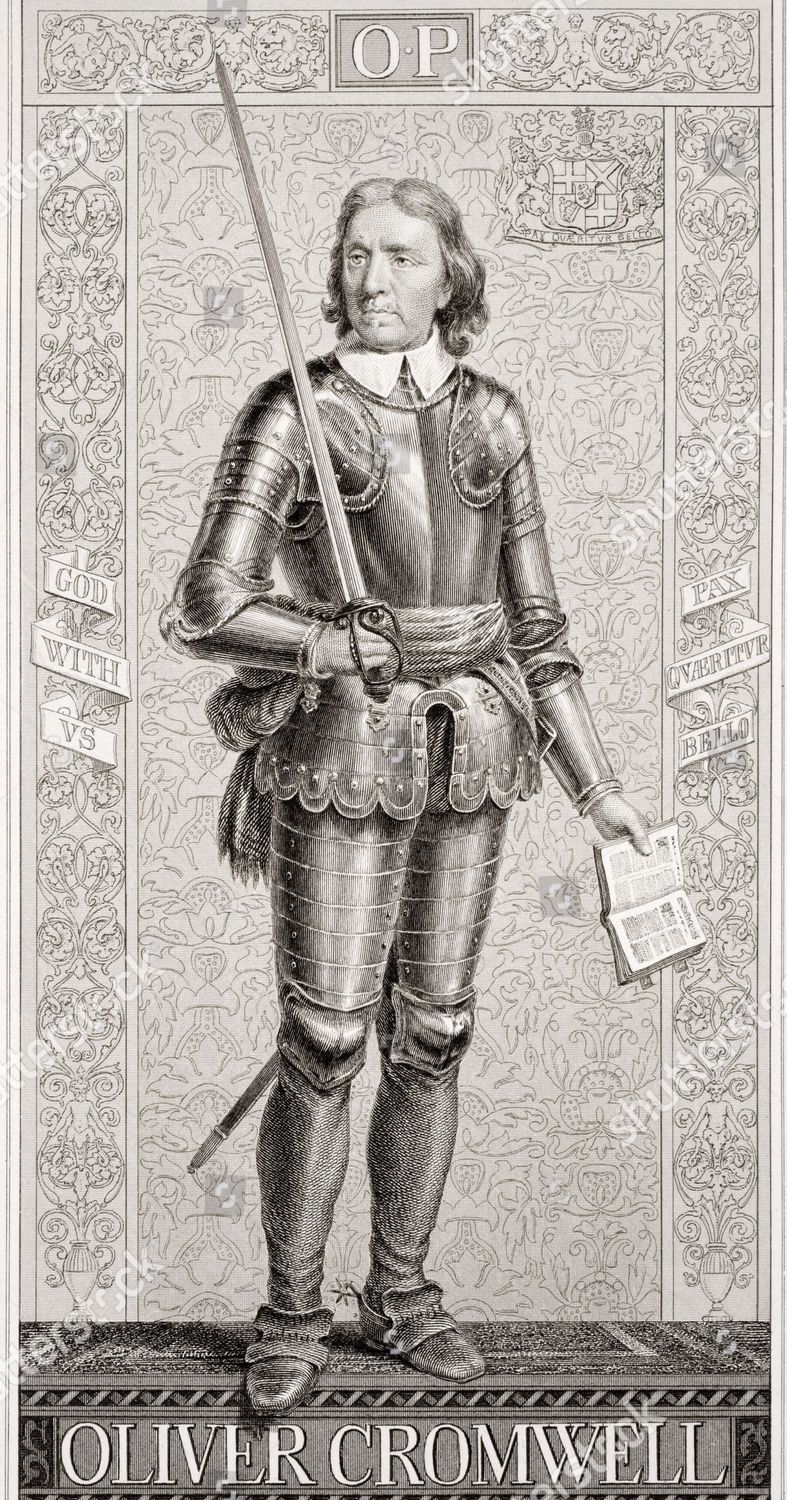 Oliver Cromwell 15991658 English Military Leader Editorial Stock Photo ...