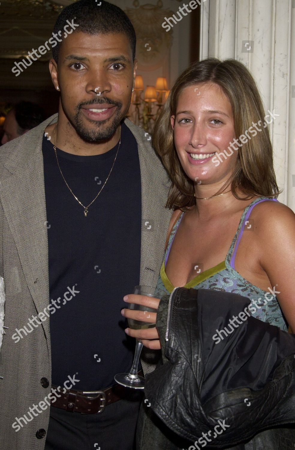 Eriq La Salle Jessica Callan Mirror Editorial Stock Photo - Stock Image ...