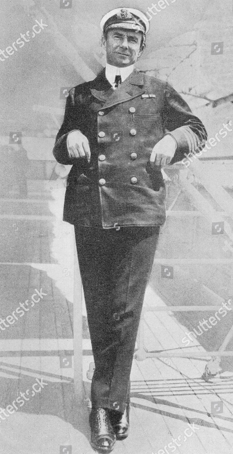 Captain Sir Arthur Henry Rostron Kbe Editorial Stock Photo - Stock ...